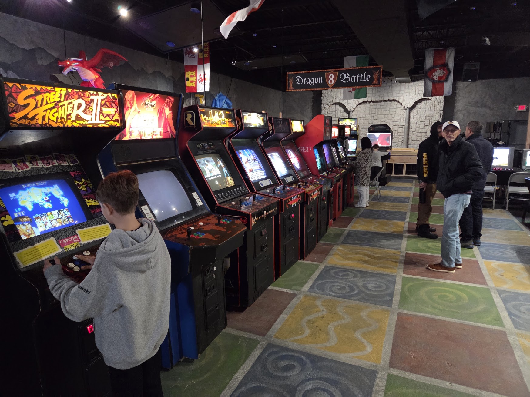 Retro Knights Arcade | Free-Play Arcade in Leominster, MA